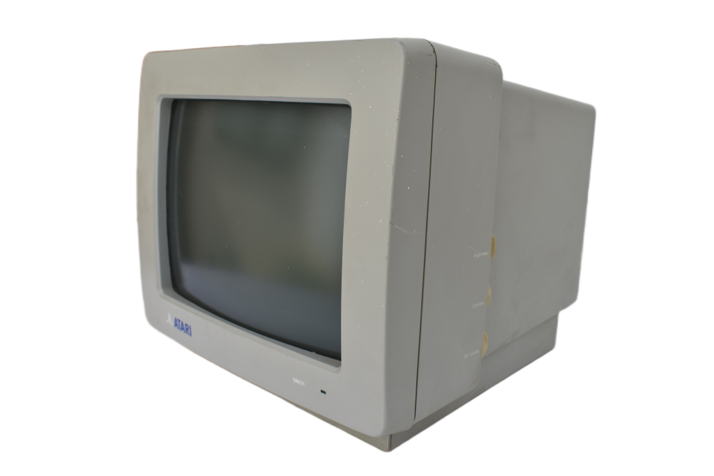 Atari Monitor SM 124 - RADIOMUSEUM-CROATIA